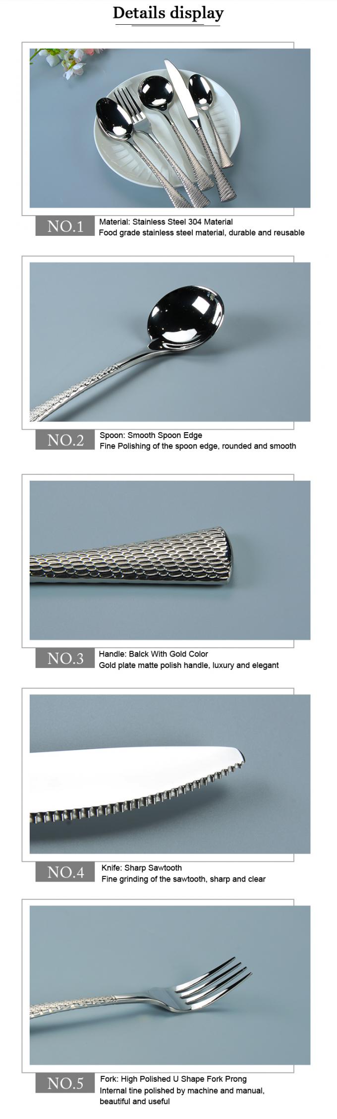 SUS304 Fork Knife Spoon Set